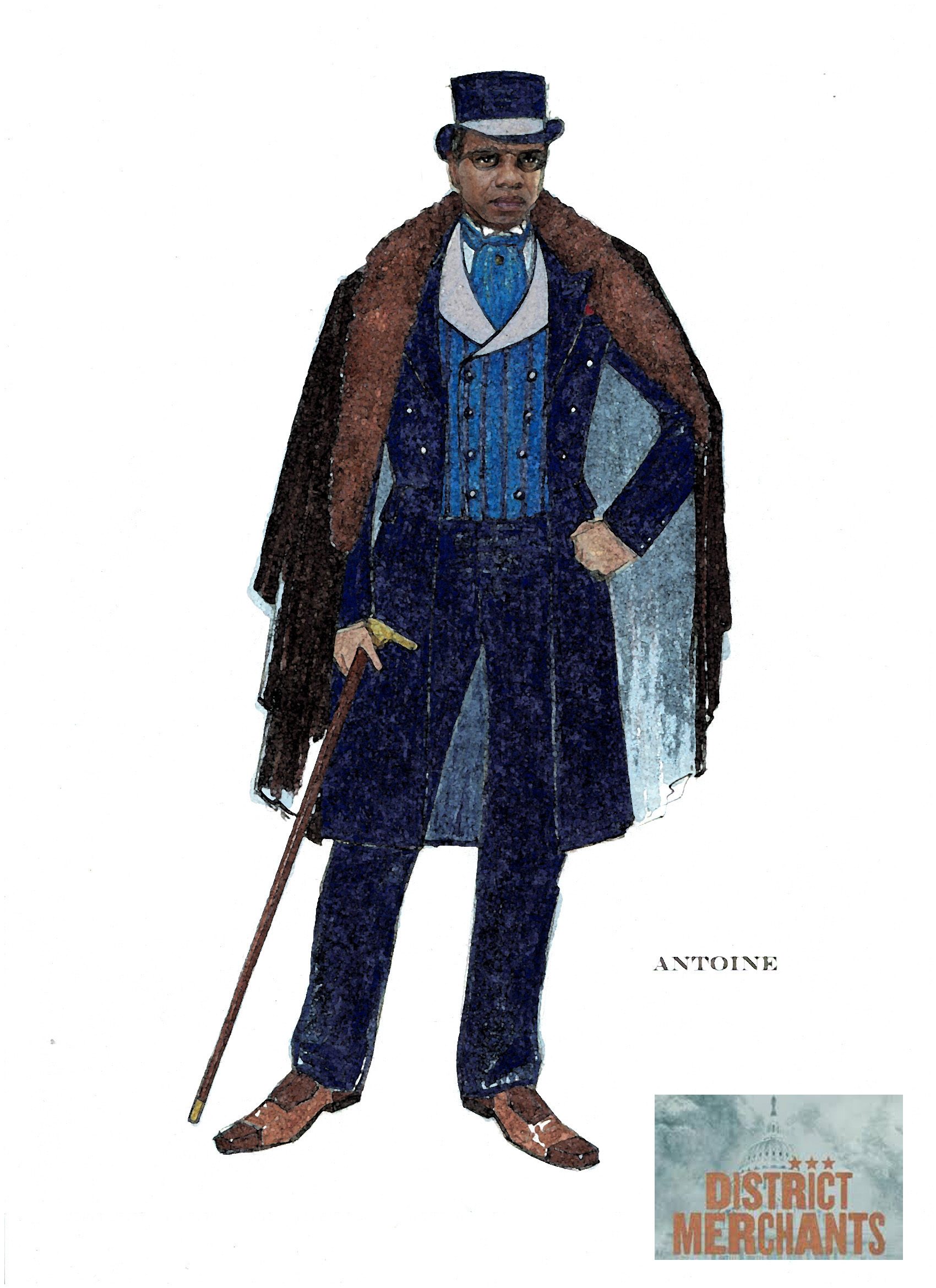 ANTOINE SKETCH | Folger Shakespeare Library