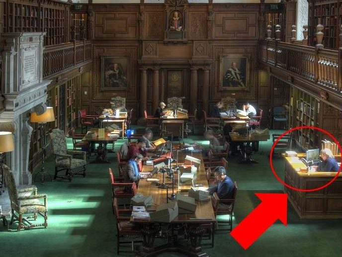 orr-desk | Folger Shakespeare Library