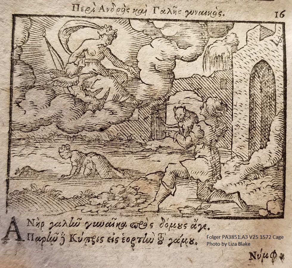 PA3851A3 V25 1572 Cage | Folger Shakespeare Library