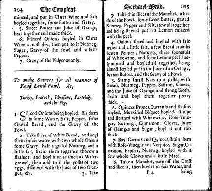 hannah-woolley-sauce-turkey-peacock | Folger Shakespeare Library