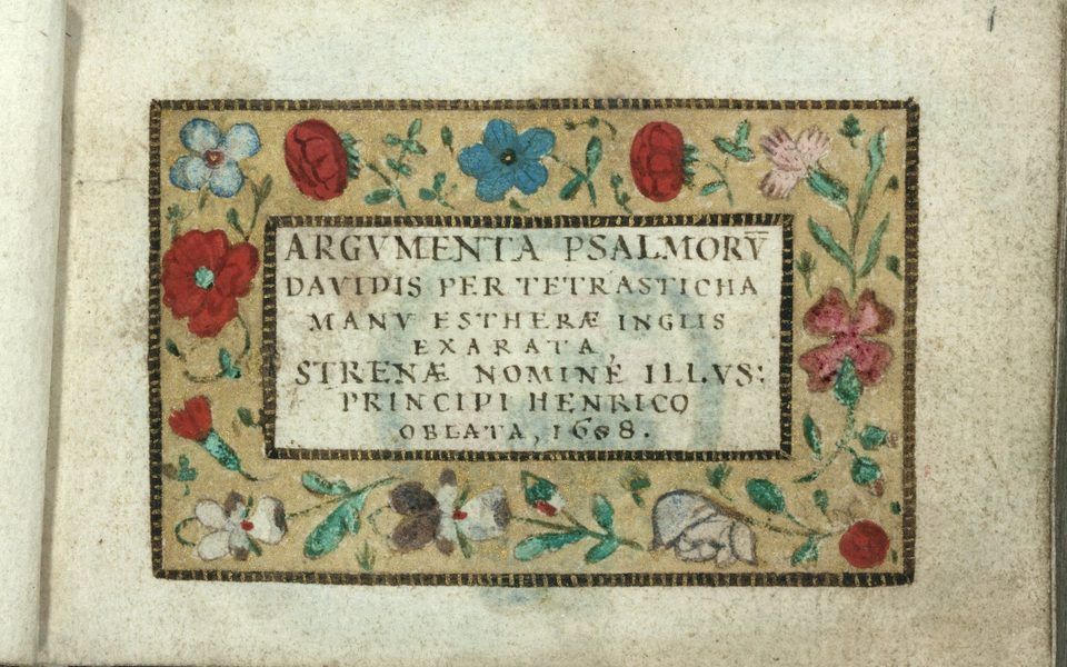 Garden of Love: Embroidered treasures from 17th-century England ...