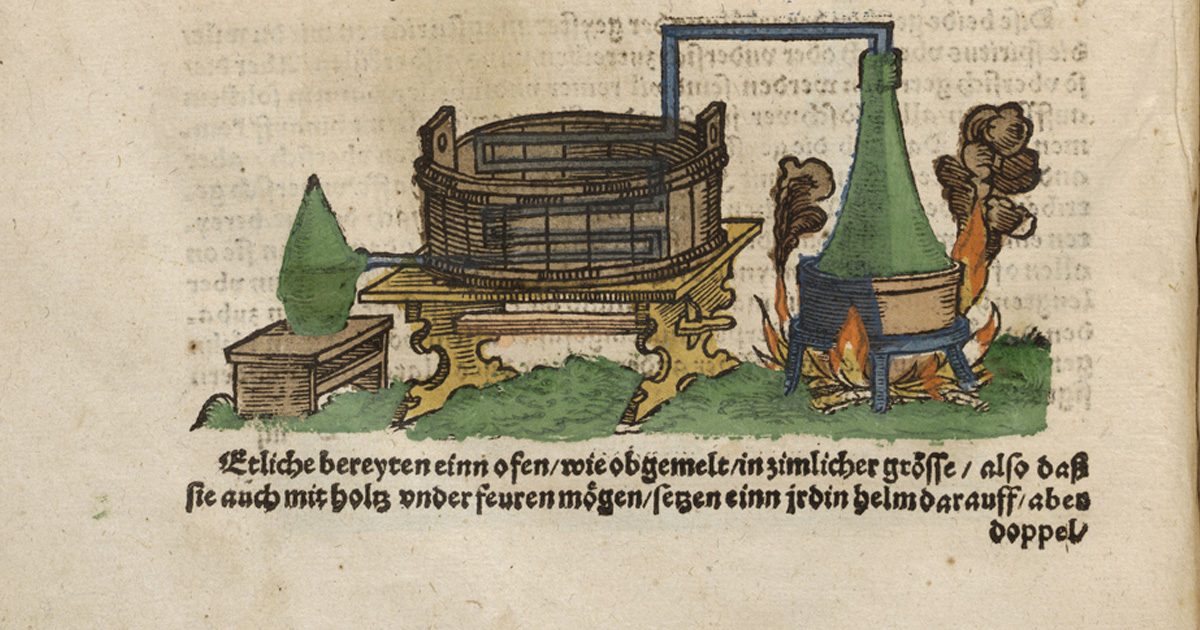 Alchemy, aqua vitae, and Mixology: How alchemy gave us liquor | Folger ...